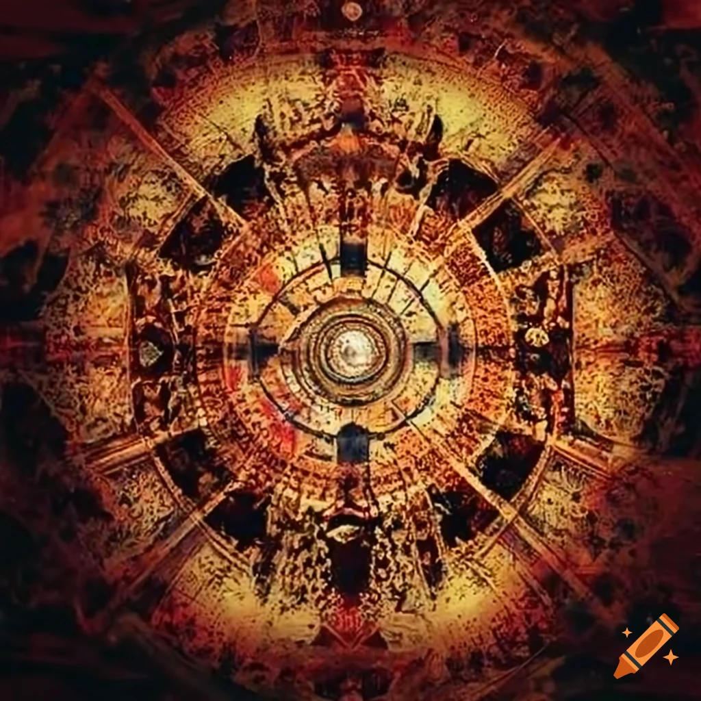 Axis mundi on Craiyon