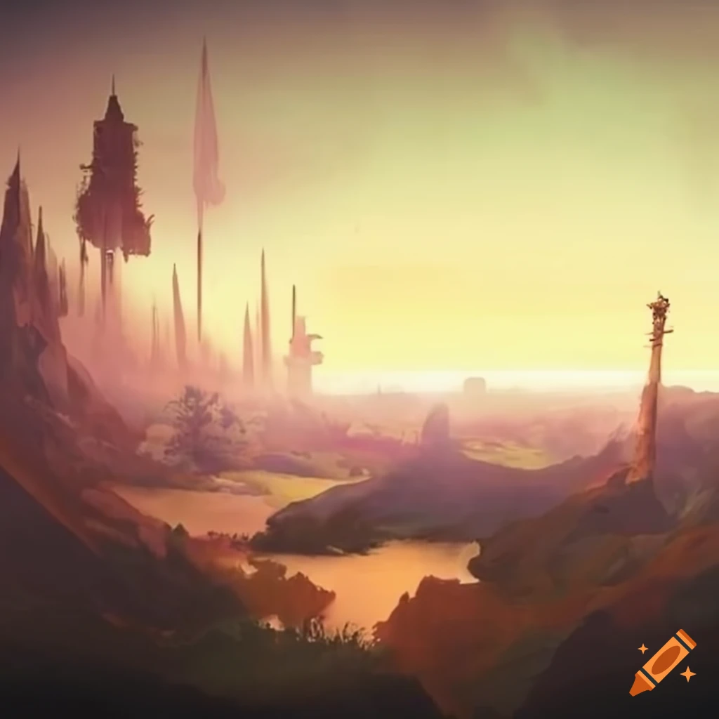 Elysian fields on Craiyon