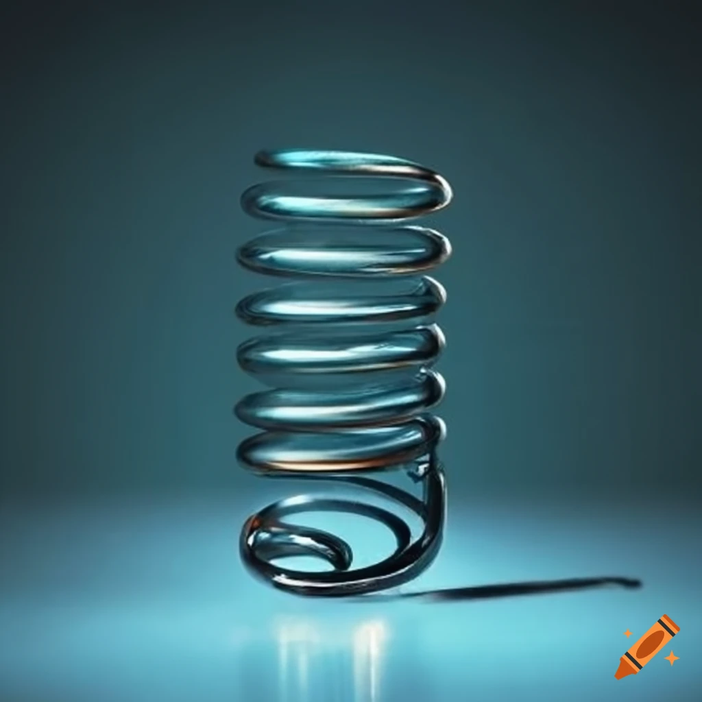 Mechanical spring on Craiyon