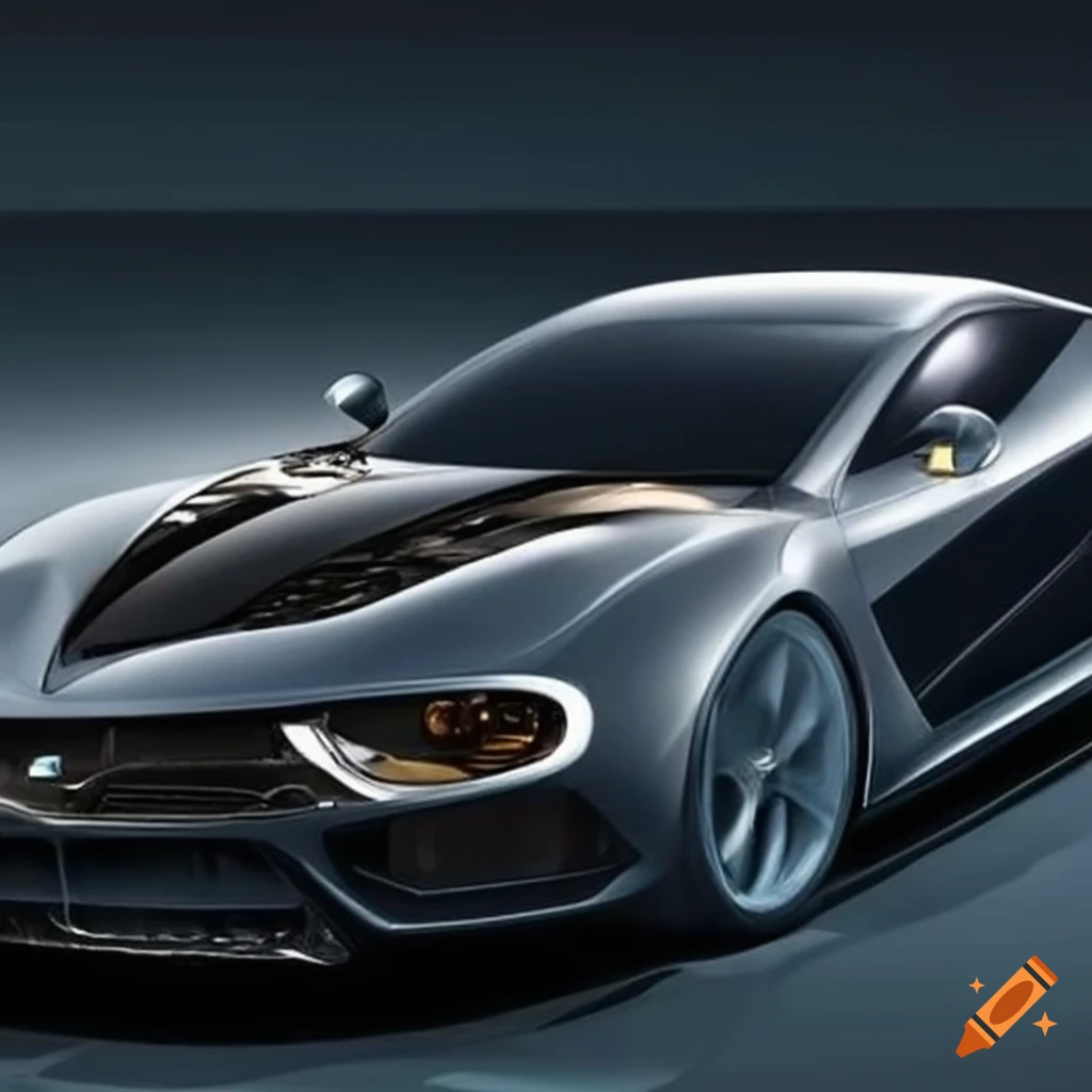 Eagle-inspired car exterior design on Craiyon