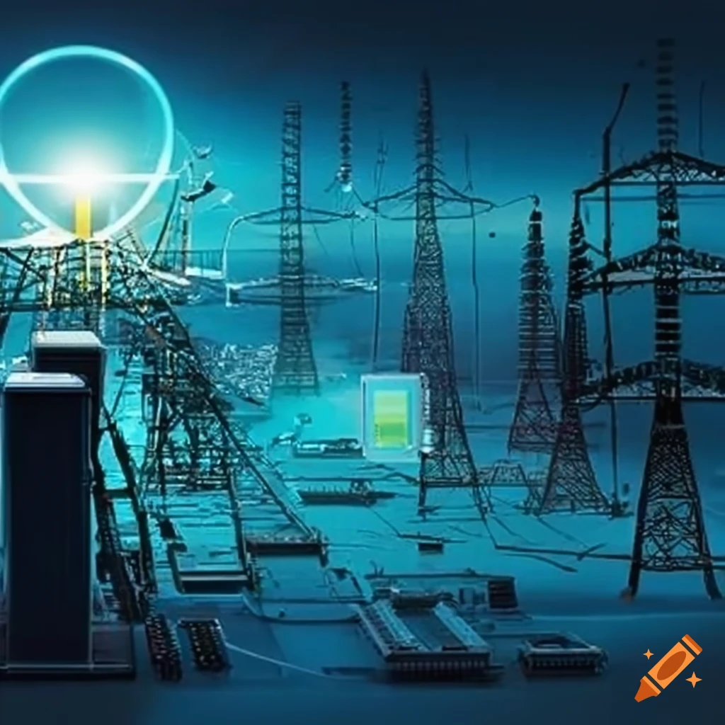 Smart grid infrastructure with advanced sensors and meters for ...