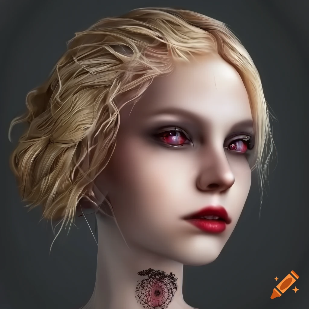 Intricate and stunning android girl with H.R. Giger inspired design on ...