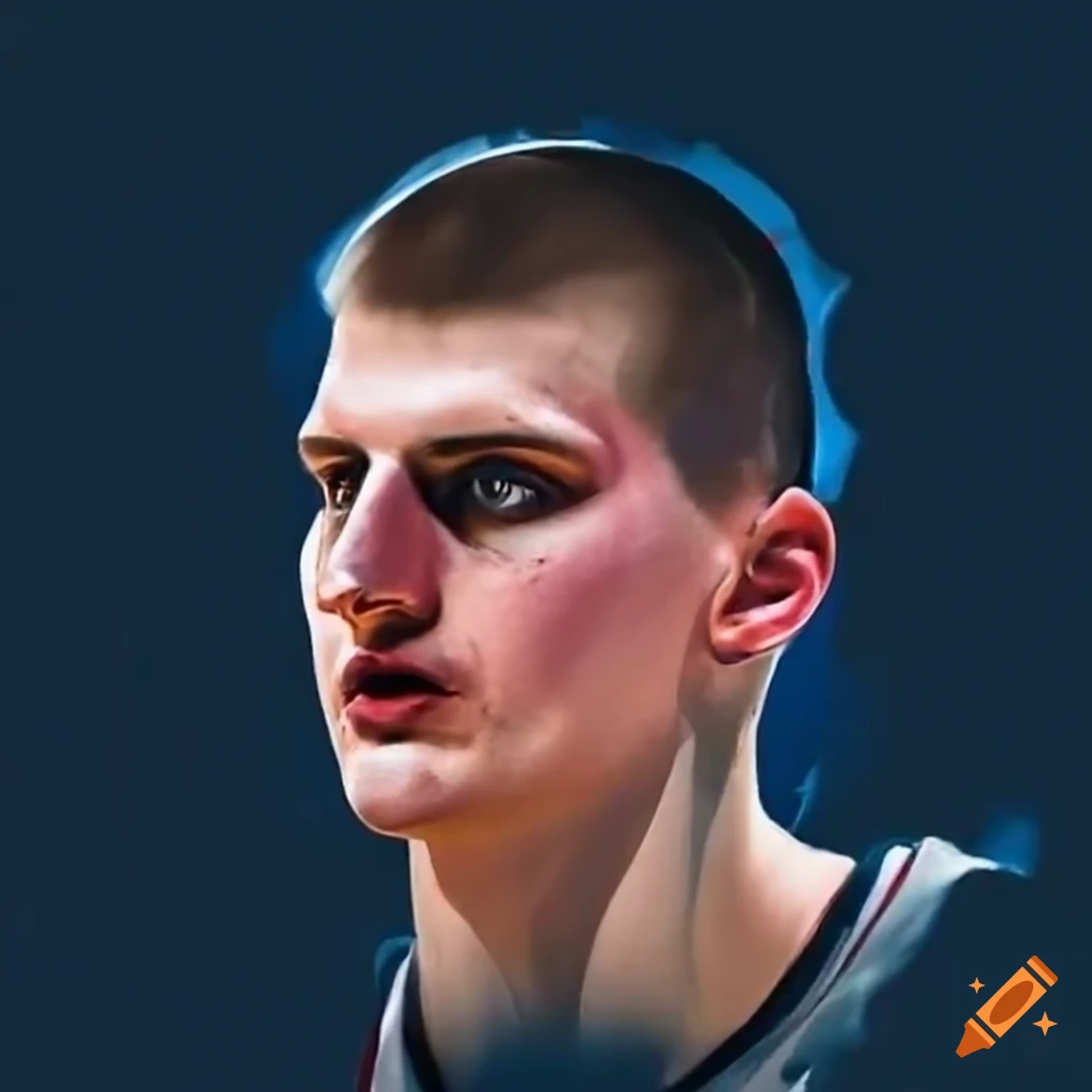 Nikola jokic on Craiyon