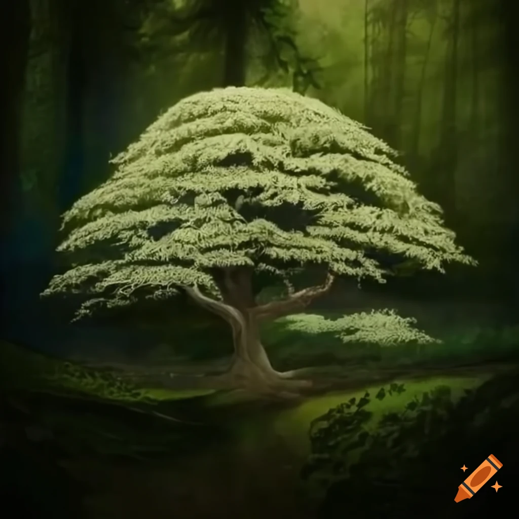 The elder tree on Craiyon