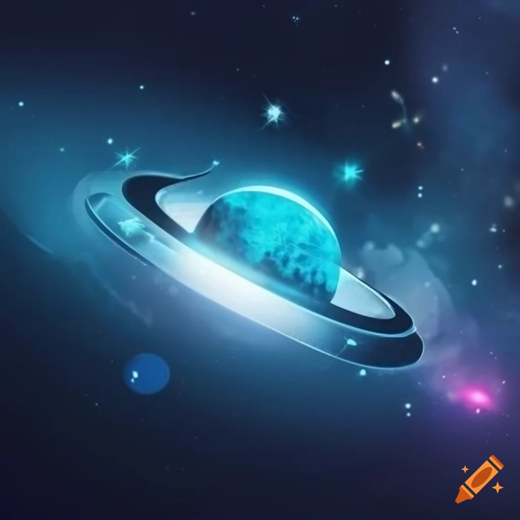 Universe and technology with a focus on mobile development on Craiyon