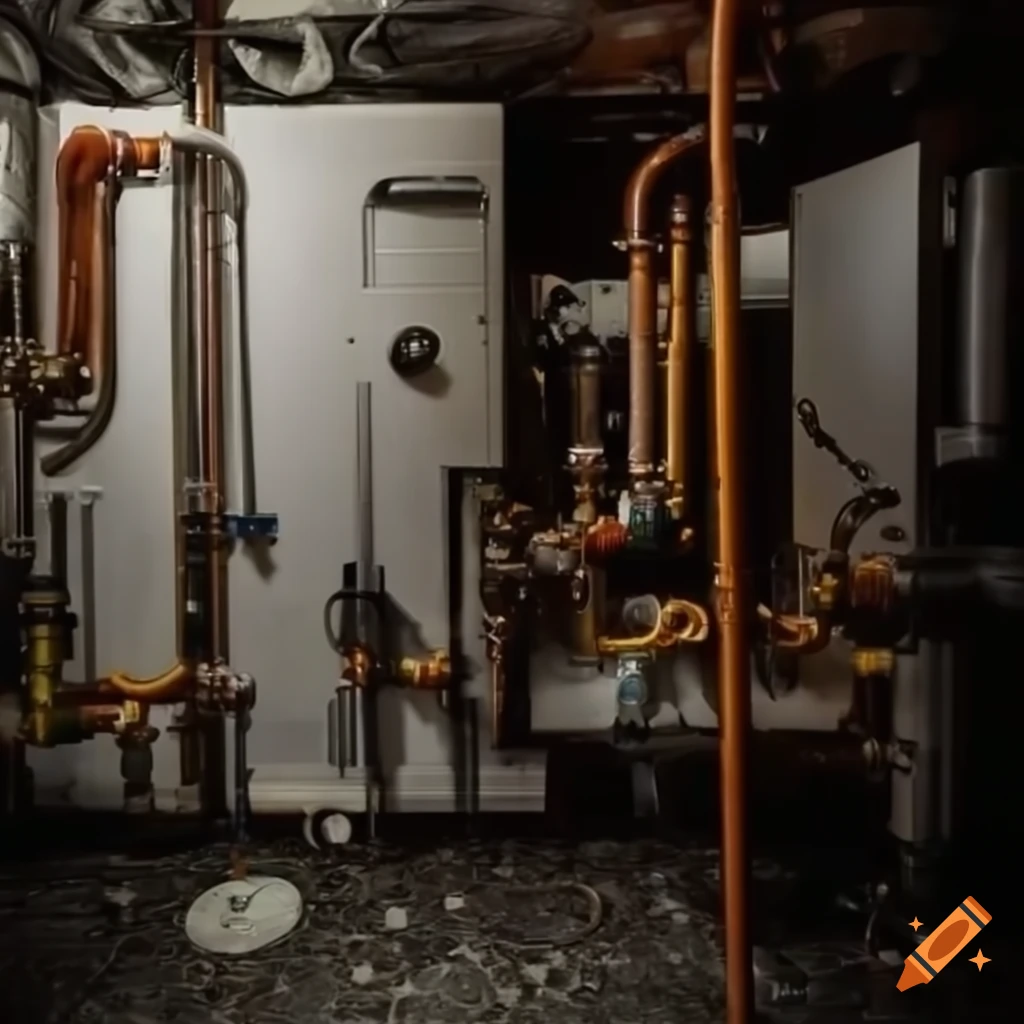 Gas heating room on Craiyon