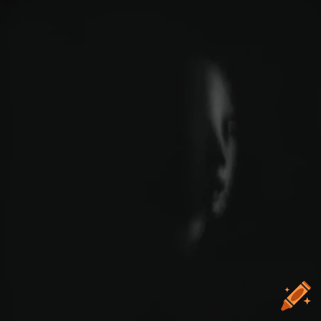 Dark ambient experimental album cover with contorted and distorted ...