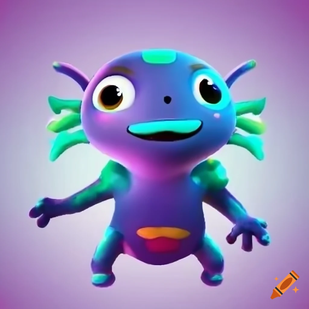 Customizable creature character named "zoomie" for a fast-paced game on ...