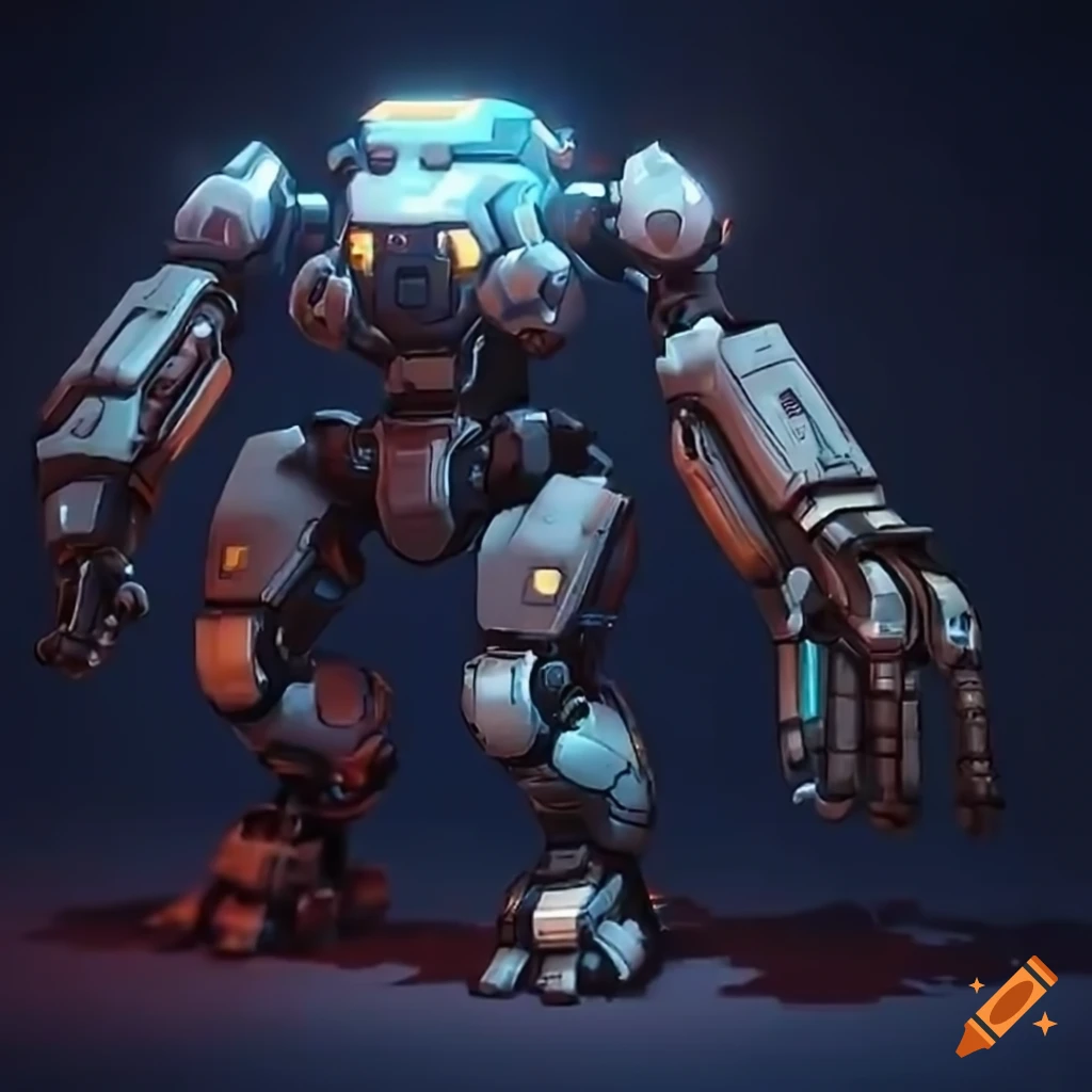 Futuristic mech hand in epic 8k resolution on Craiyon