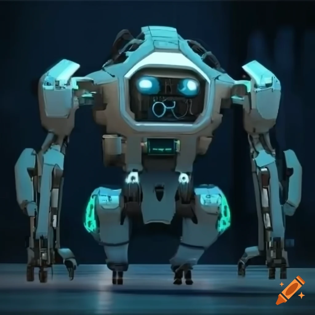 Sleek mech from Subnautica series with glass front and intricate design ...