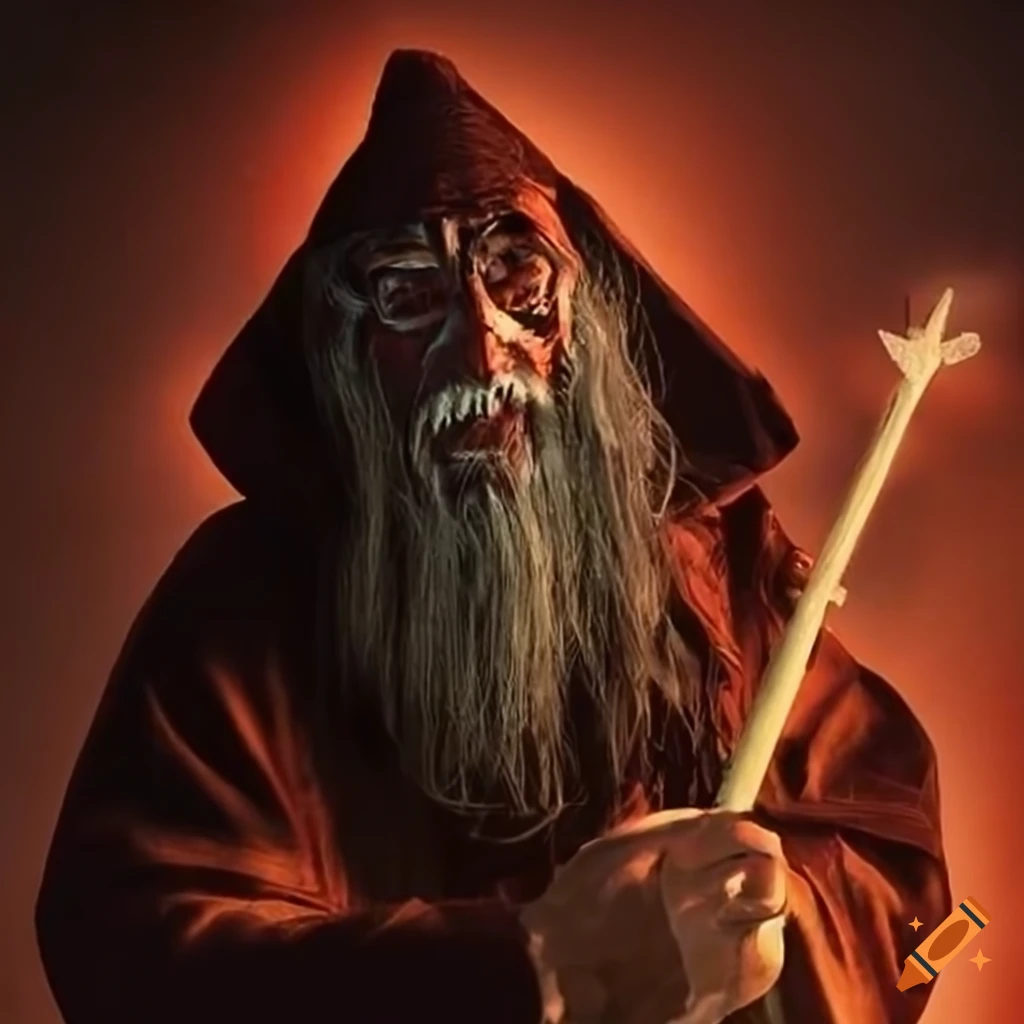 Thorn wizard fantasy character artwork on Craiyon