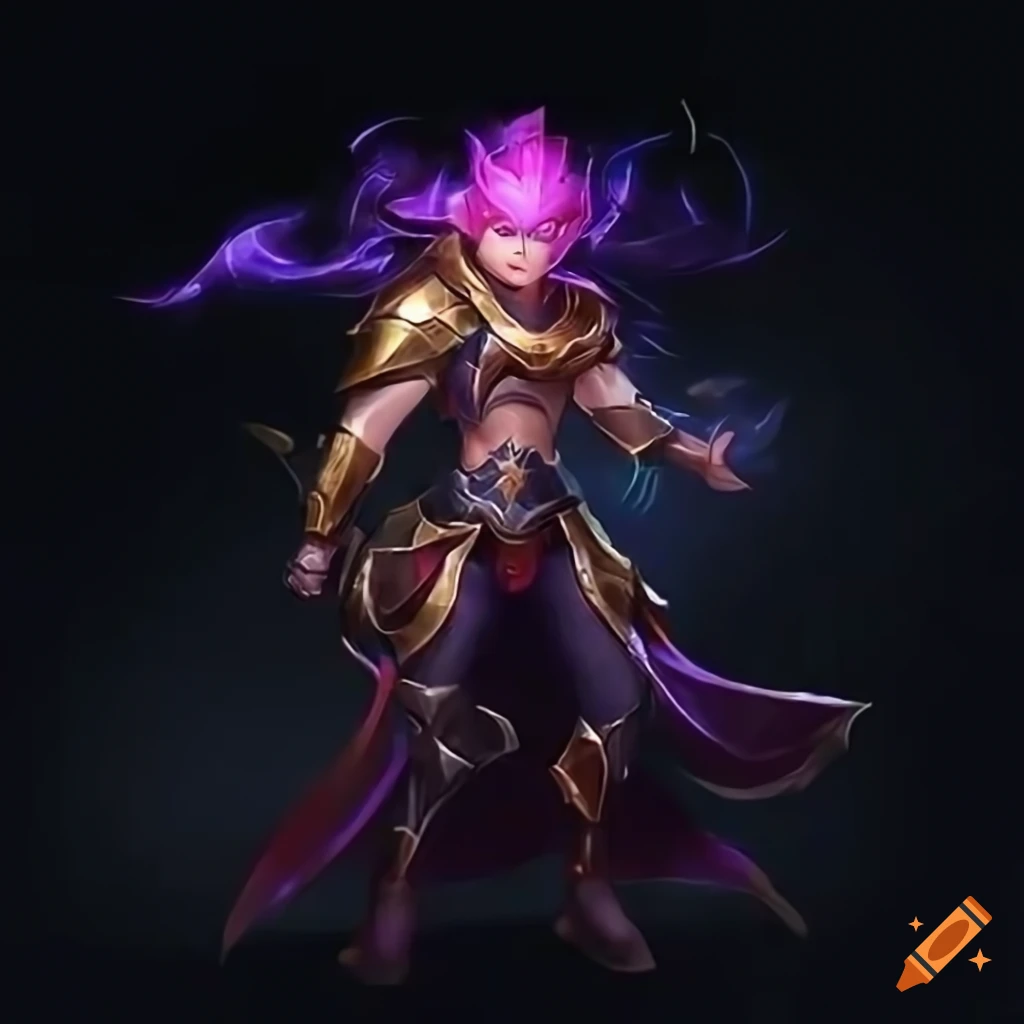 Dyrroth character from mobile legends in 4k resolution on Craiyon