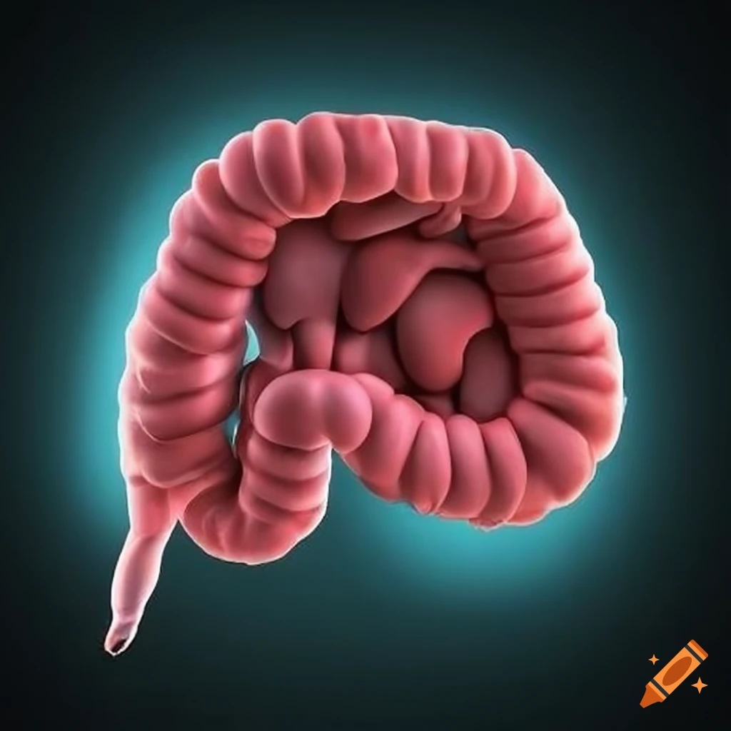 Human gut on Craiyon