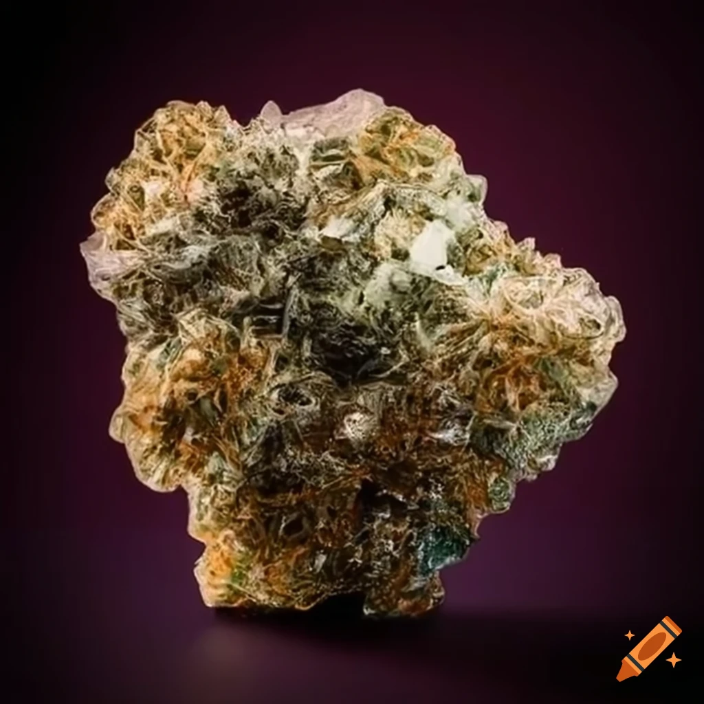 Crystal cannabis joint on Craiyon