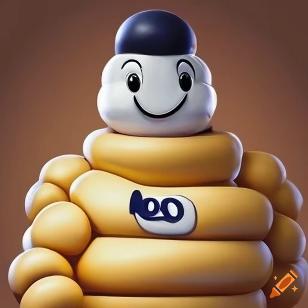 Mascot for deep cleaning similar to michelin man (bibendum) on Craiyon
