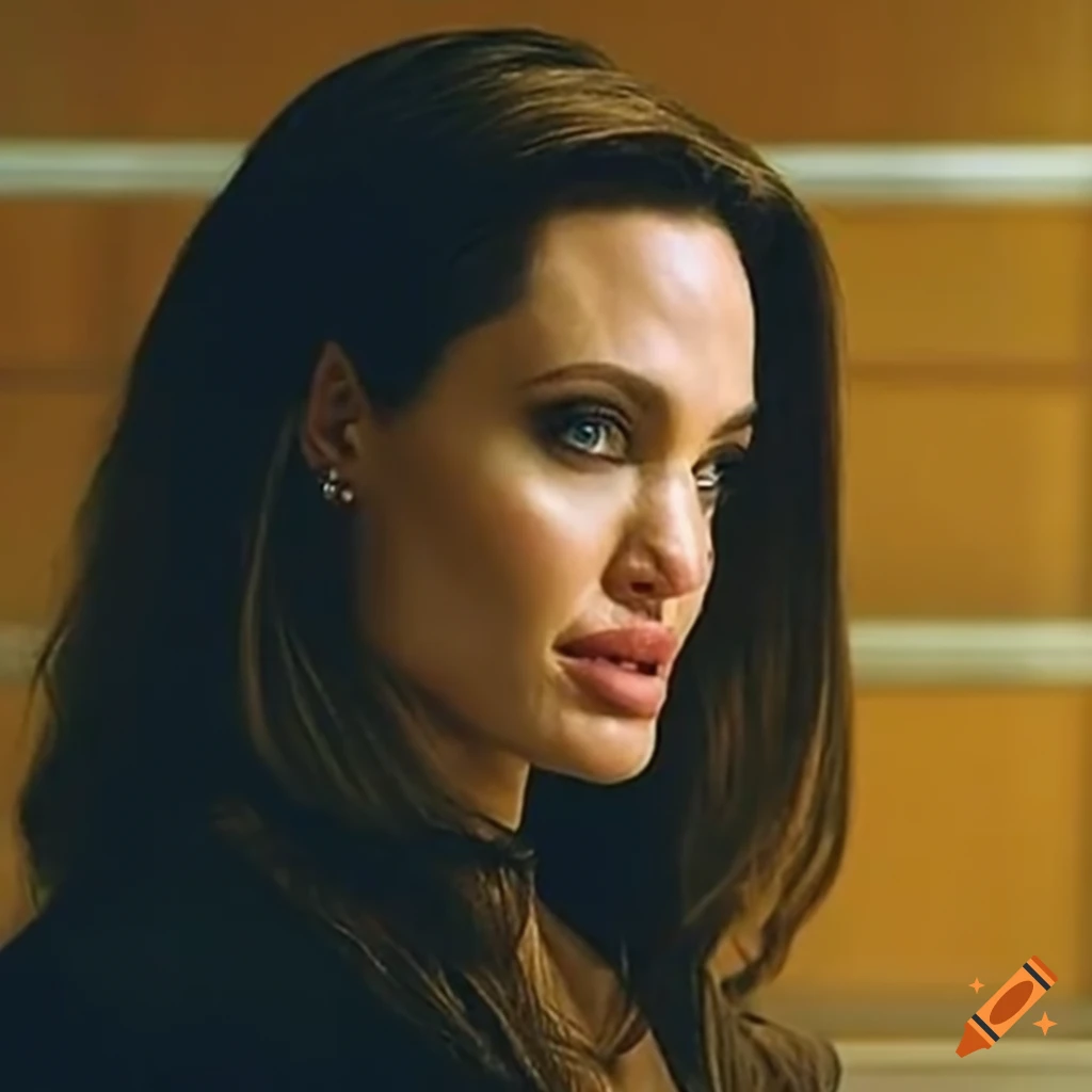 Actress in a movie scene on Craiyon