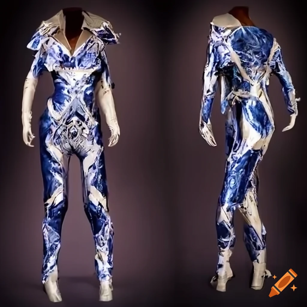 Fantasy suit made of galaxies in a stunning composition on Craiyon