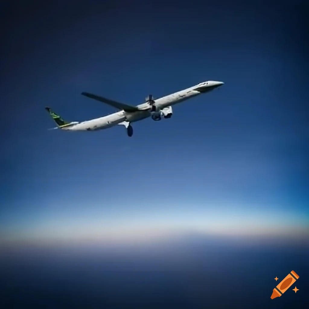 Alien workers waving from a plane on Craiyon