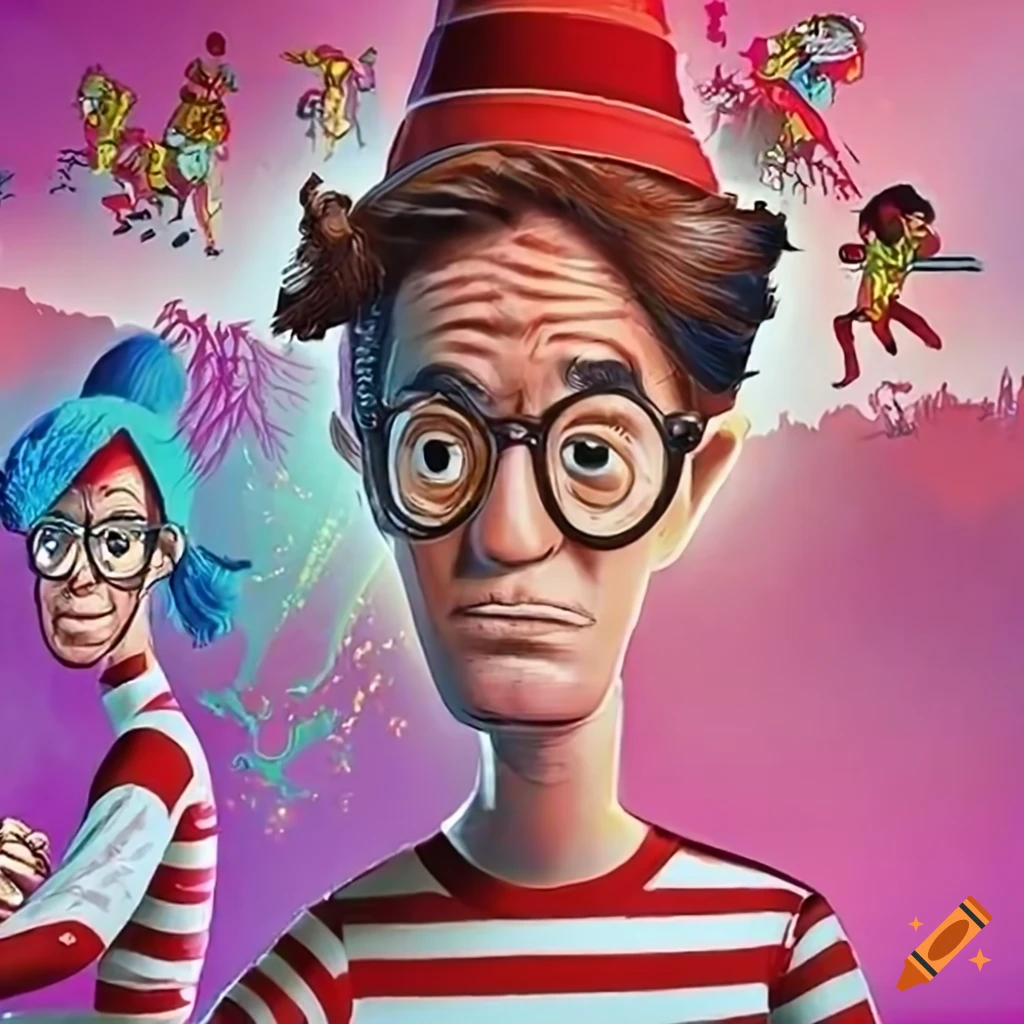 Movie poster for the adventure film 'where's waldo: sandler search ...