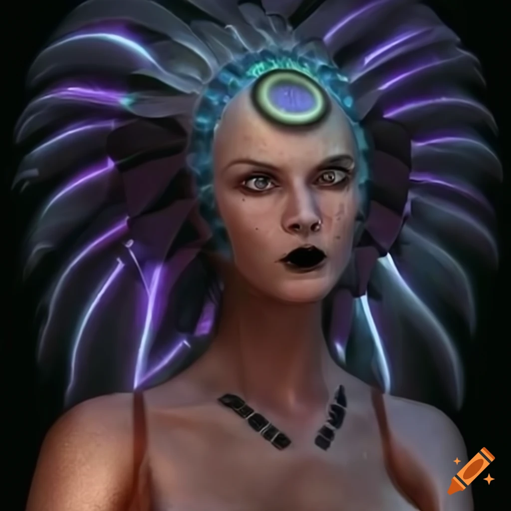 Biopunk cityscape with extreme hyper-realistic detail on Craiyon