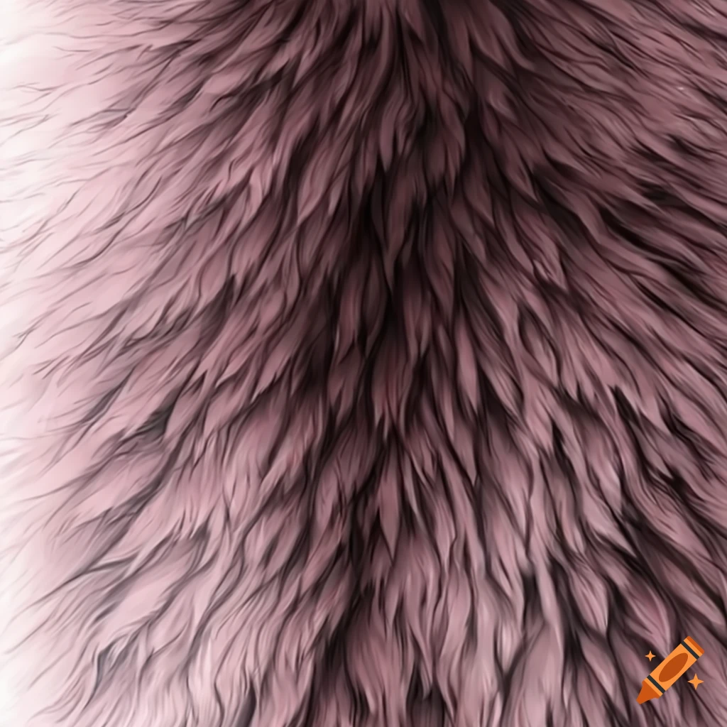 Pattern for wolf's back fur on Craiyon