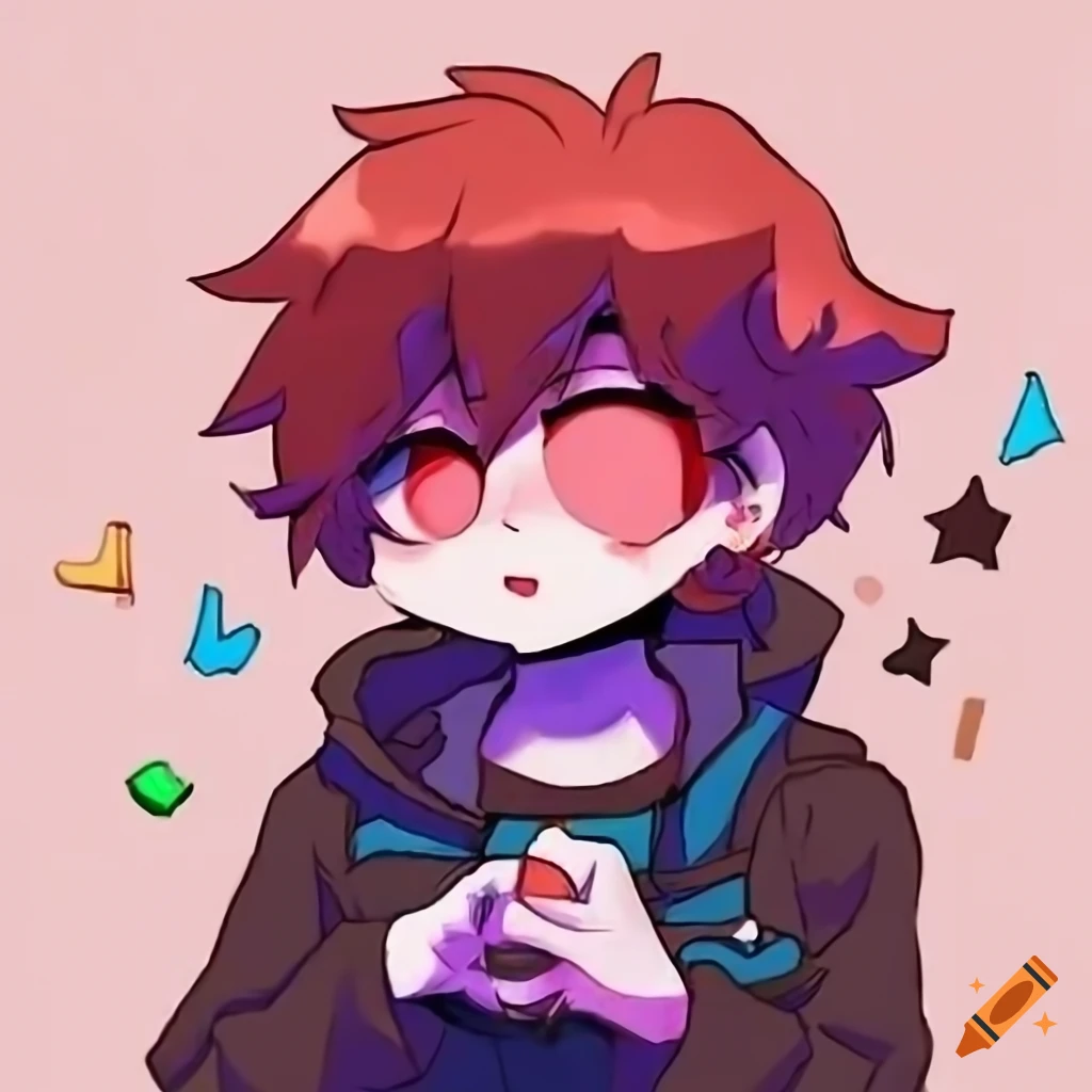 Anime chibi of fnf boyfriend character on Craiyon