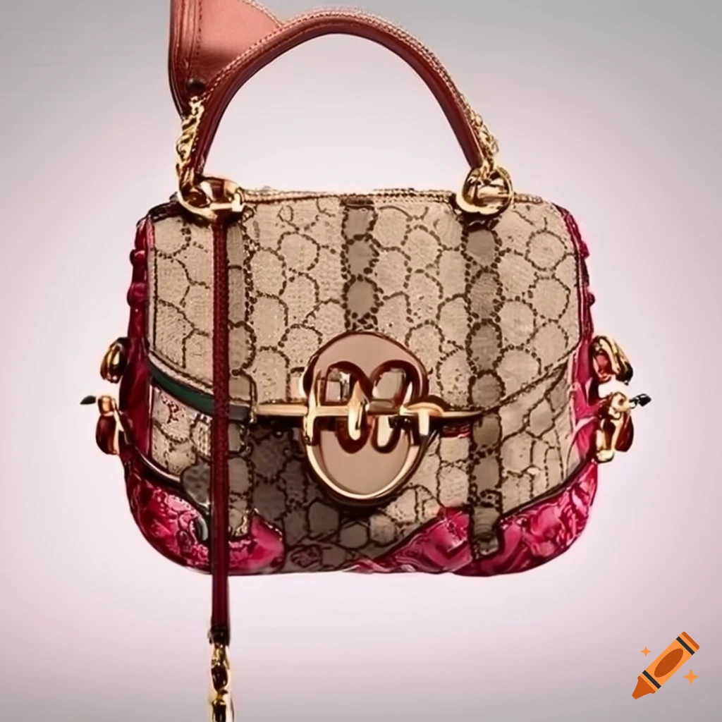 Gucci bag on transparent background on Craiyon