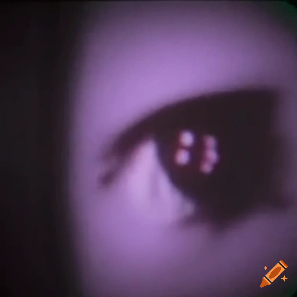 Ralph Eugene Meatyard inspired mothcore style in faded colors and blur ...