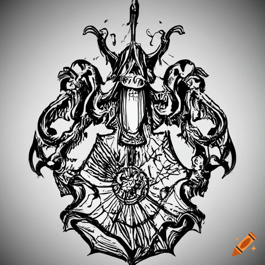 Hogwarts Wizard School Crest with spider and web in MinaLima and Edward ...