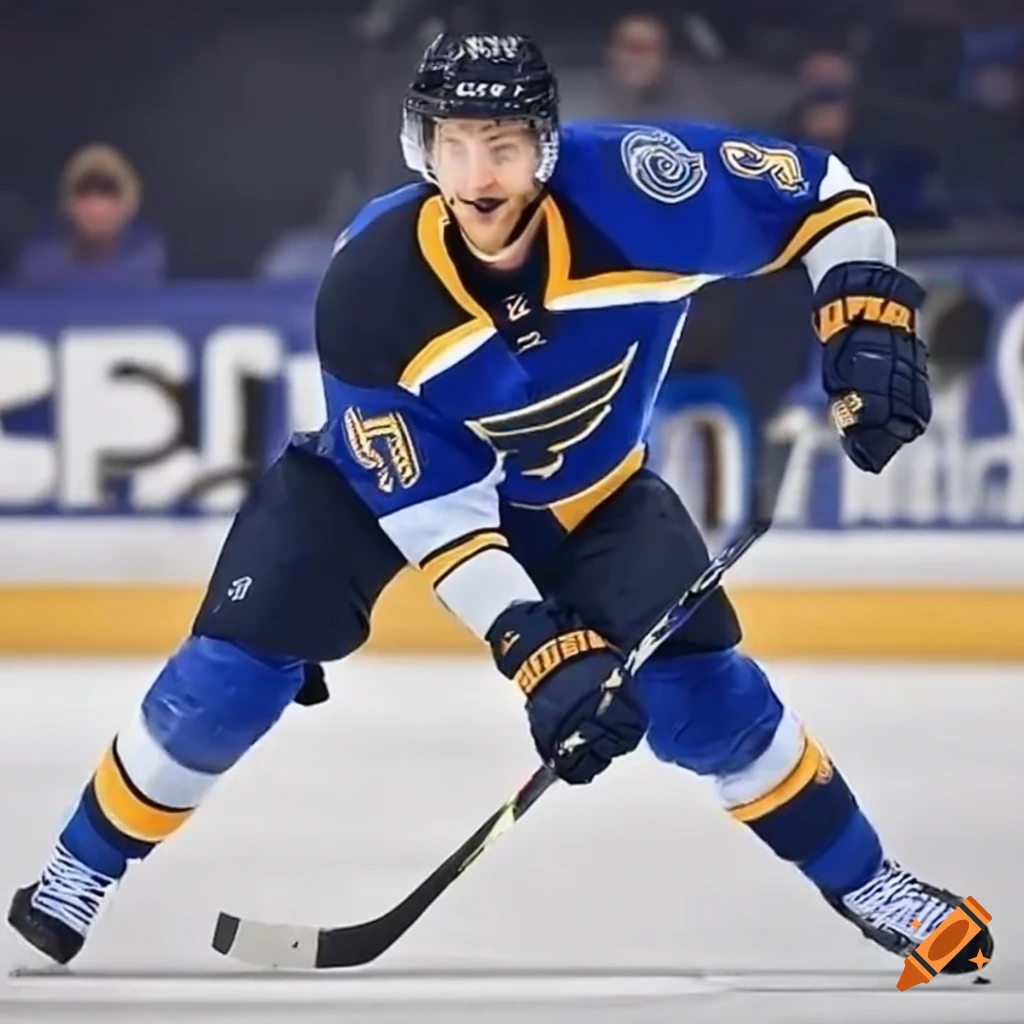 St. louis blues fighting american indians on Craiyon