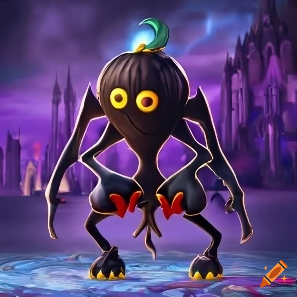 Cartoon bomb Heartless character from Kingdom Hearts in 8k ultra-high ...