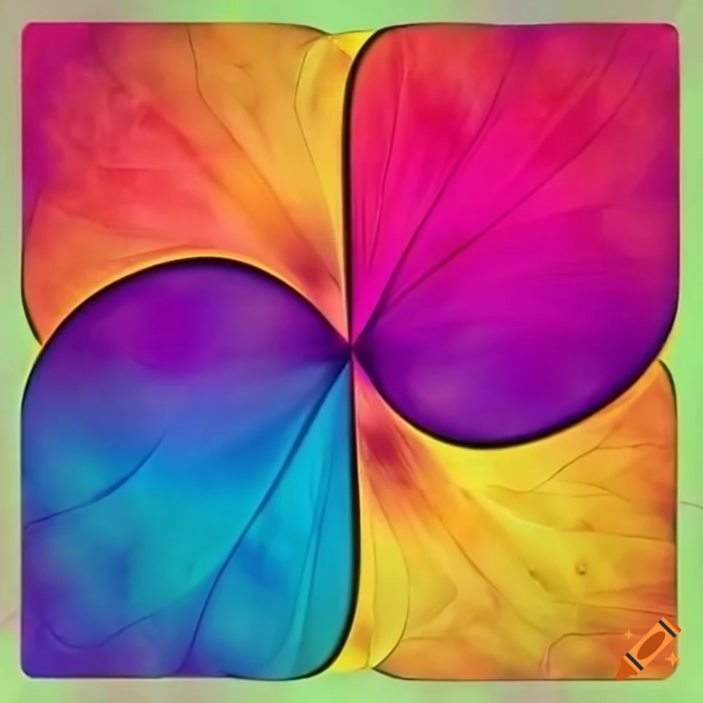 Colorful abstract art on Craiyon