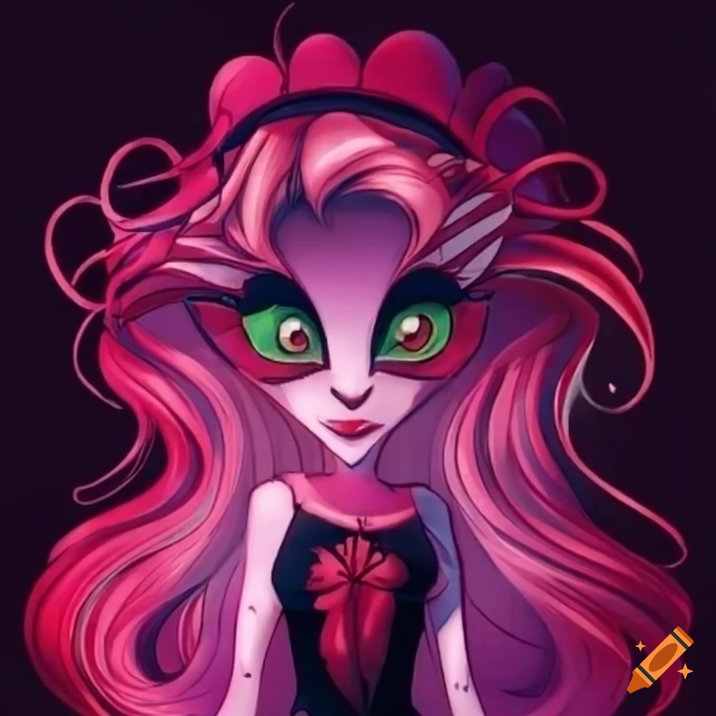 Vivziepop original character on Craiyon