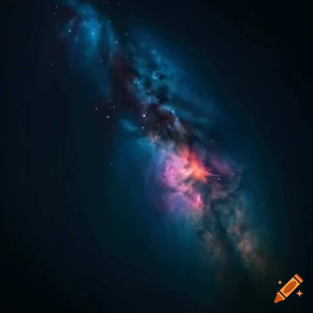 Cosmic rain on Craiyon