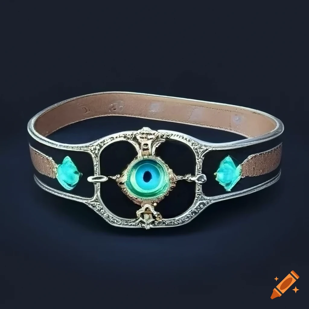 Front view of a noble magic belt on Craiyon