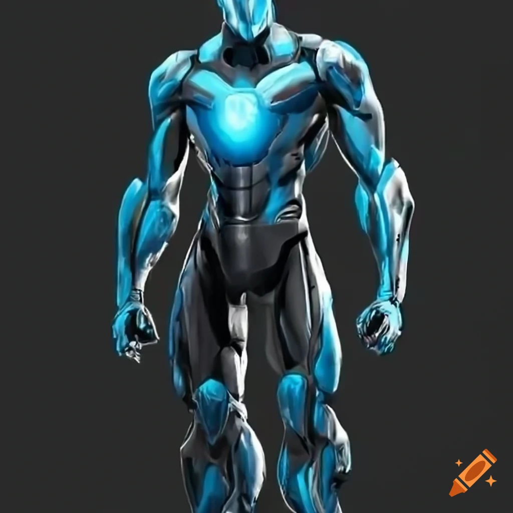 Chrome max steel on Craiyon