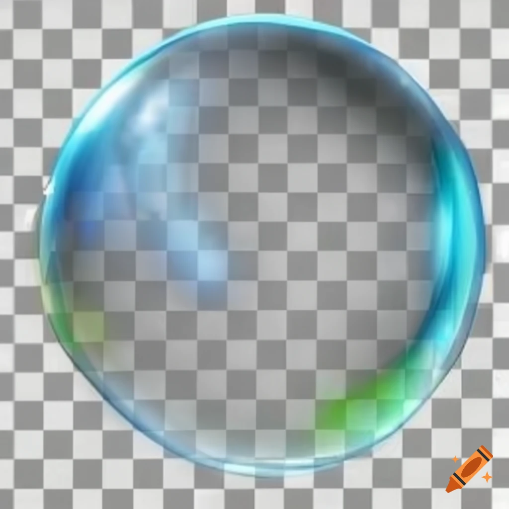 Realistic bubble png on Craiyon