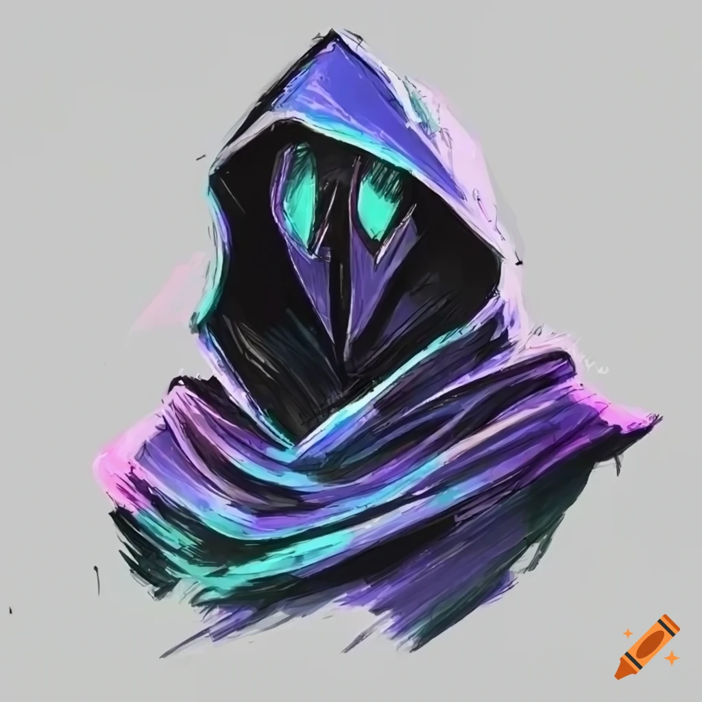 Artistic depiction of Omen character from Valorant in a romantic era ...