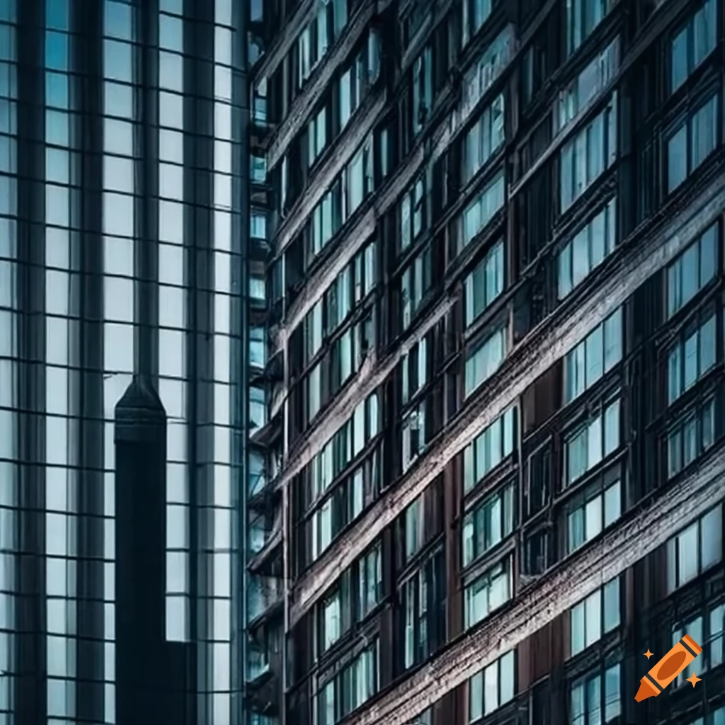 Beautiful modern high-rise building on Craiyon