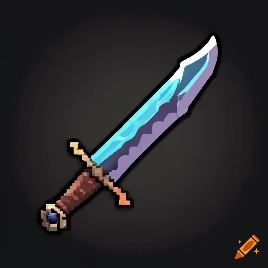 Rpg sword slashing damage icon on Craiyon