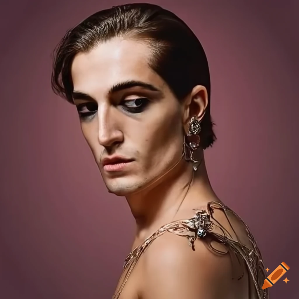 Damiano from måneskin on Craiyon