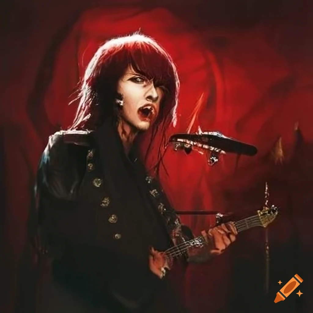 Cover cd musicale chiamato bloody rain on Craiyon