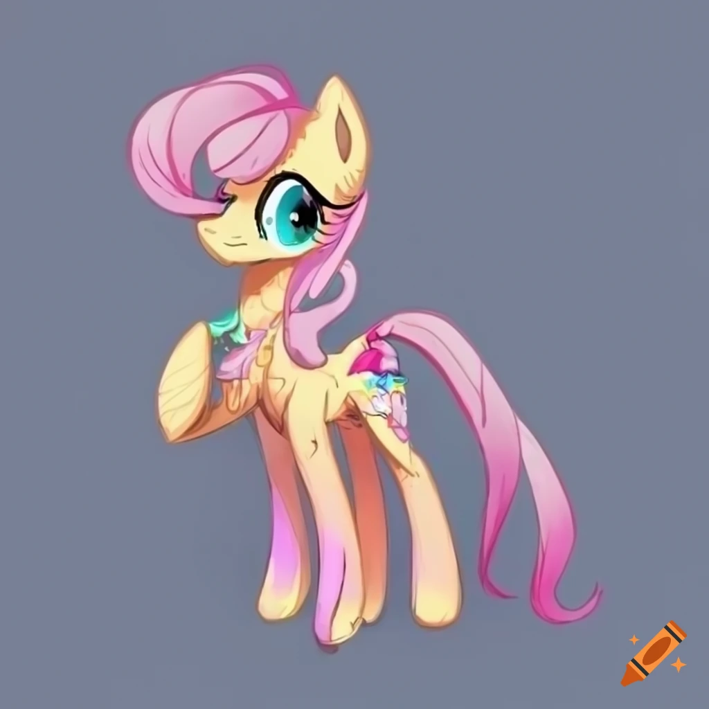 My Little Pony original character with detailed color scheme and soft ...