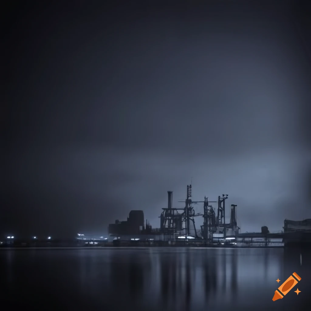 Engineering process plant background on Craiyon