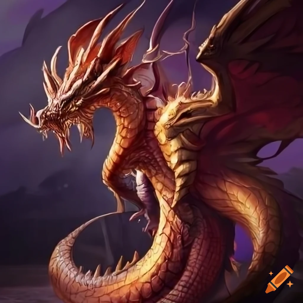 Mythical goddess dragon artwork on Craiyon