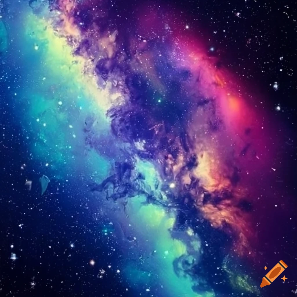 Cosmic rain on Craiyon