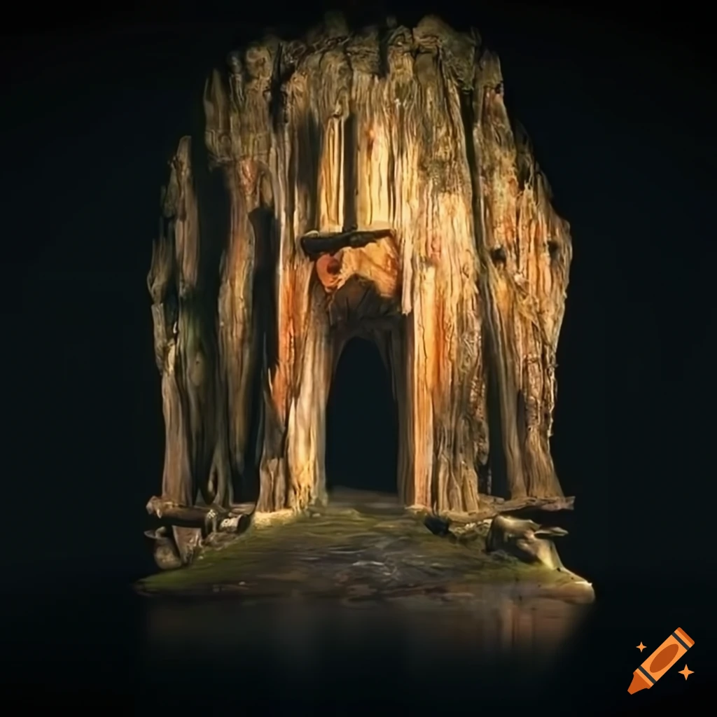 Ancient hidden island with stunning high definition and sharp focus on ...