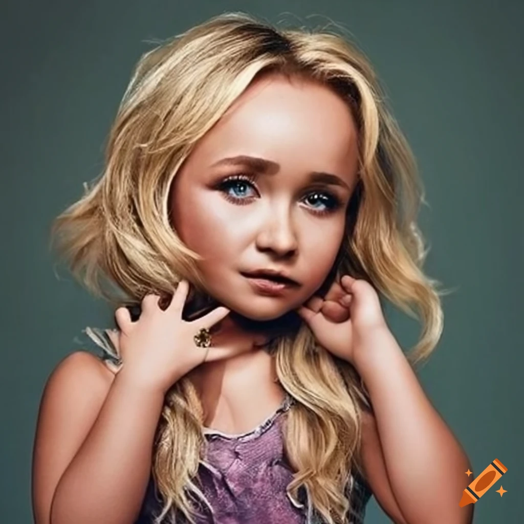 Hyper realistic cute toddler with Katrina Bowden and Hayden Panettiere ...
