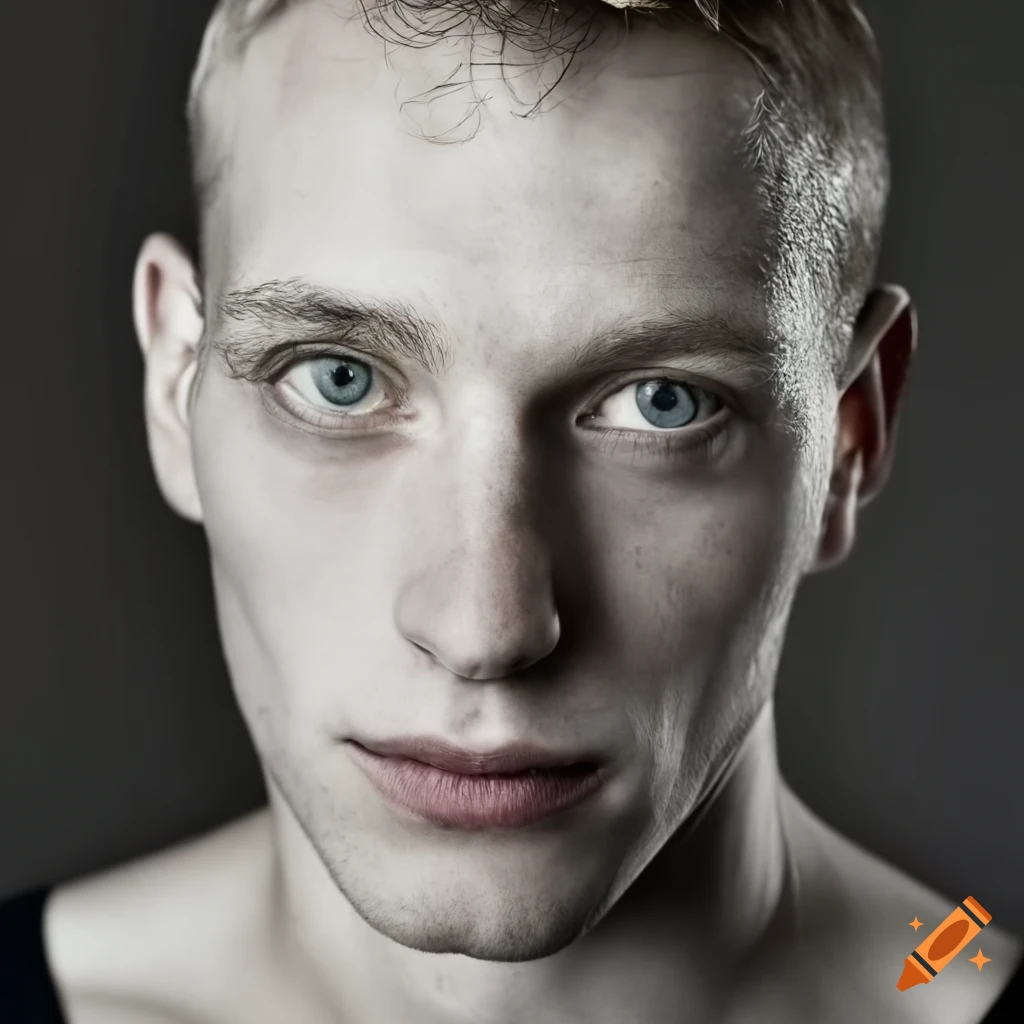 Half body portrait of a swedish man on Craiyon