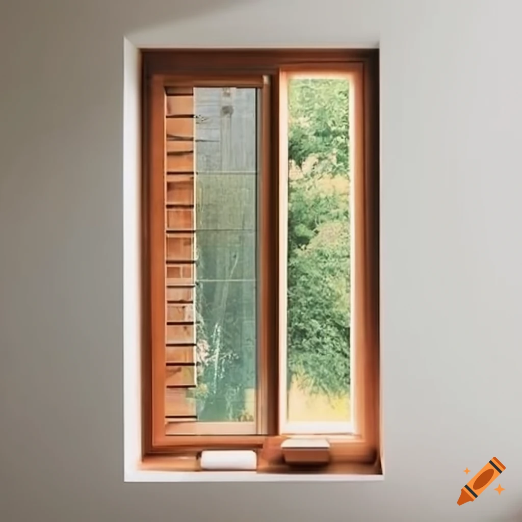 Simple modern interior window on Craiyon